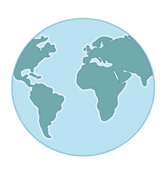 Isolated planet design Royalty Free Vector Image