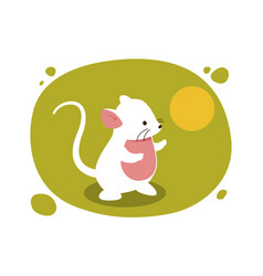 Cute monkey with sun glasses Royalty Free Vector Image