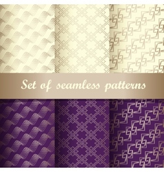 Victorian seamless pattern Royalty Free Vector Image