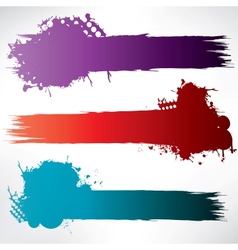 Splash on abstract background Royalty Free Vector Image