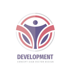 School logo design template Royalty Free Vector Image