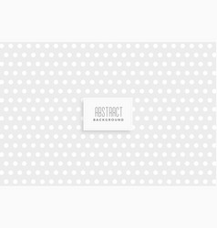 Minimal subtle hexagonal dots pattern background Vector Image