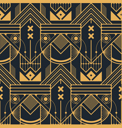 Seamless pattern abstract geometric background Vector Image