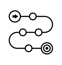 Digital product product development icon with Vector Image