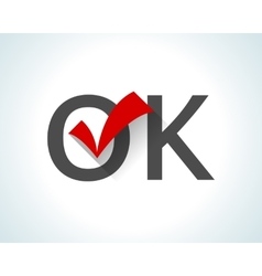 Ok Royalty Free Vector Image - VectorStock