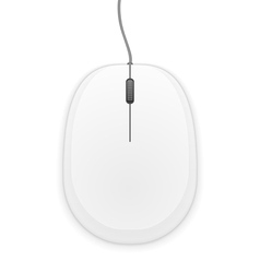 Cartoon computer mouse Royalty Free Vector Image