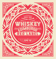 Old packing label Royalty Free Vector Image - VectorStock