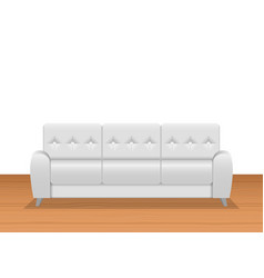 Black sofa upholstery seamless pattern Royalty Free Vector