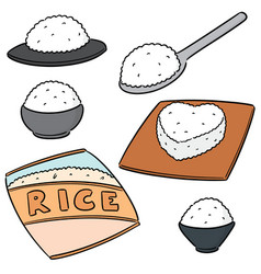 Rice bag Royalty Free Vector Image - VectorStock