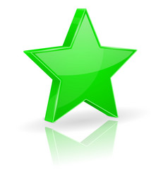 Golden star cute character Royalty Free Vector Image