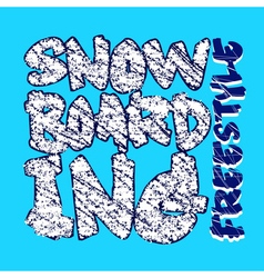 Snowboard logo Royalty Free Vector Image - VectorStock