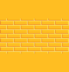 Colorful cartoon brick wall Royalty Free Vector Image
