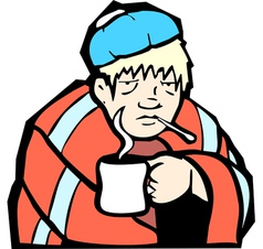 Sick Day Royalty Free Vector Image - VectorStock