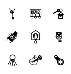 Antique skeleton keys Royalty Free Vector Image