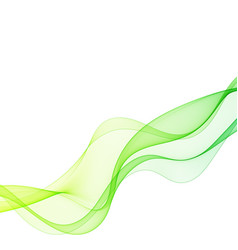 Abstract background with smooth color wave Vector Image