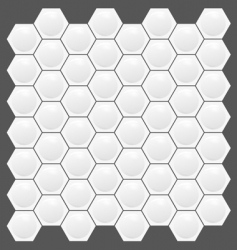Hexagon texture pattern Royalty Free Vector Image