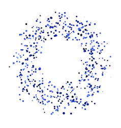 Glitter round frame Royalty Free Vector Image - VectorStock
