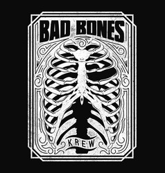 Rib cage pixel art bones anatomy 8 bit pixelate Vector Image