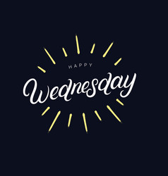 Have a nice day hand written lettering Royalty Free Vector