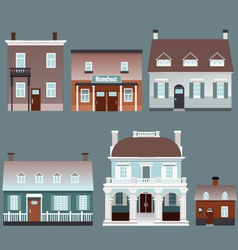 Gray house Royalty Free Vector Image - VectorStock