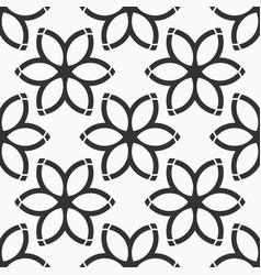 Lotus seamless pattern floral background Vector Image