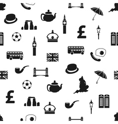16 england icon collection Royalty Free Vector Image