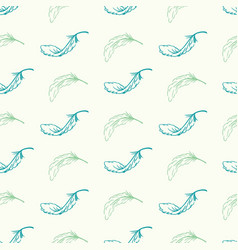 Abstract repeat background pattern with green Vector Image