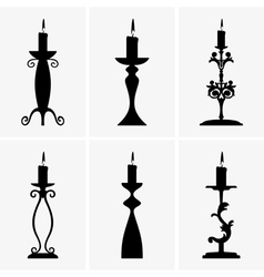 Candlestick Royalty Free Vector Image - VectorStock