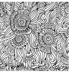 Seamless abstract nature pattern Royalty Free Vector Image