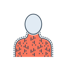 Little boy with a rash on his hands Royalty Free Vector