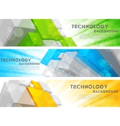 Set banners Royalty Free Vector Image - VectorStock