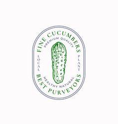 Vegetables and mushrooms frame badges or logo Vector Image