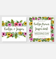 Set watercolor beautiful roses Royalty Free Vector Image