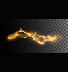 Visual electricity effect Royalty Free Vector Image