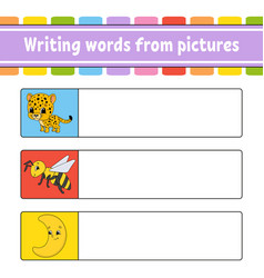 Find correct answer draw a line learning Vector Image