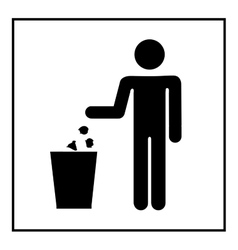 Keep clean icon Royalty Free Vector Image - VectorStock