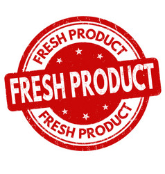 Fresh and local label or sticker Royalty Free Vector Image