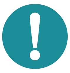 Problem flat soft blue color icon Royalty Free Vector Image