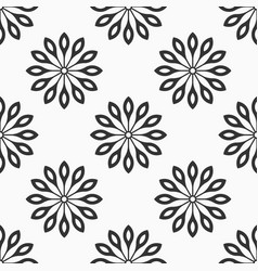 Lotus seamless pattern floral background Vector Image