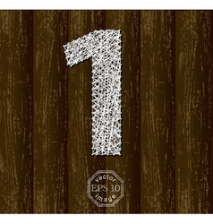 One apple Royalty Free Vector Image - VectorStock