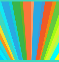 Inclined vertical colorful rainbow stripes Vector Image