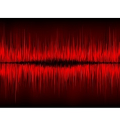 Audio waveform background Royalty Free Vector Image