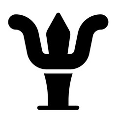 Maha shivratri festival design with trishul Vector Image
