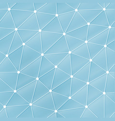 Blue tech square seamless pattern Royalty Free Vector Image