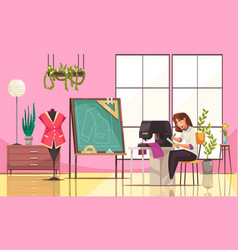 Cartoon studio Royalty Free Vector Image - VectorStock