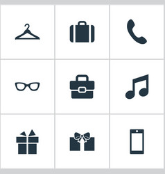 Set key Royalty Free Vector Image - VectorStock