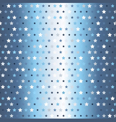 Glowing star pattern seamless gradient background Vector Image