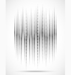 Abstract halftone dots pattern background a4 size Vector Image