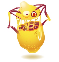 Genetically modified lemon Royalty Free Vector Image