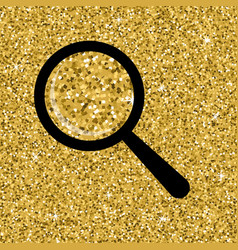 Seamless bright blue glitter texture shimmer Vector Image